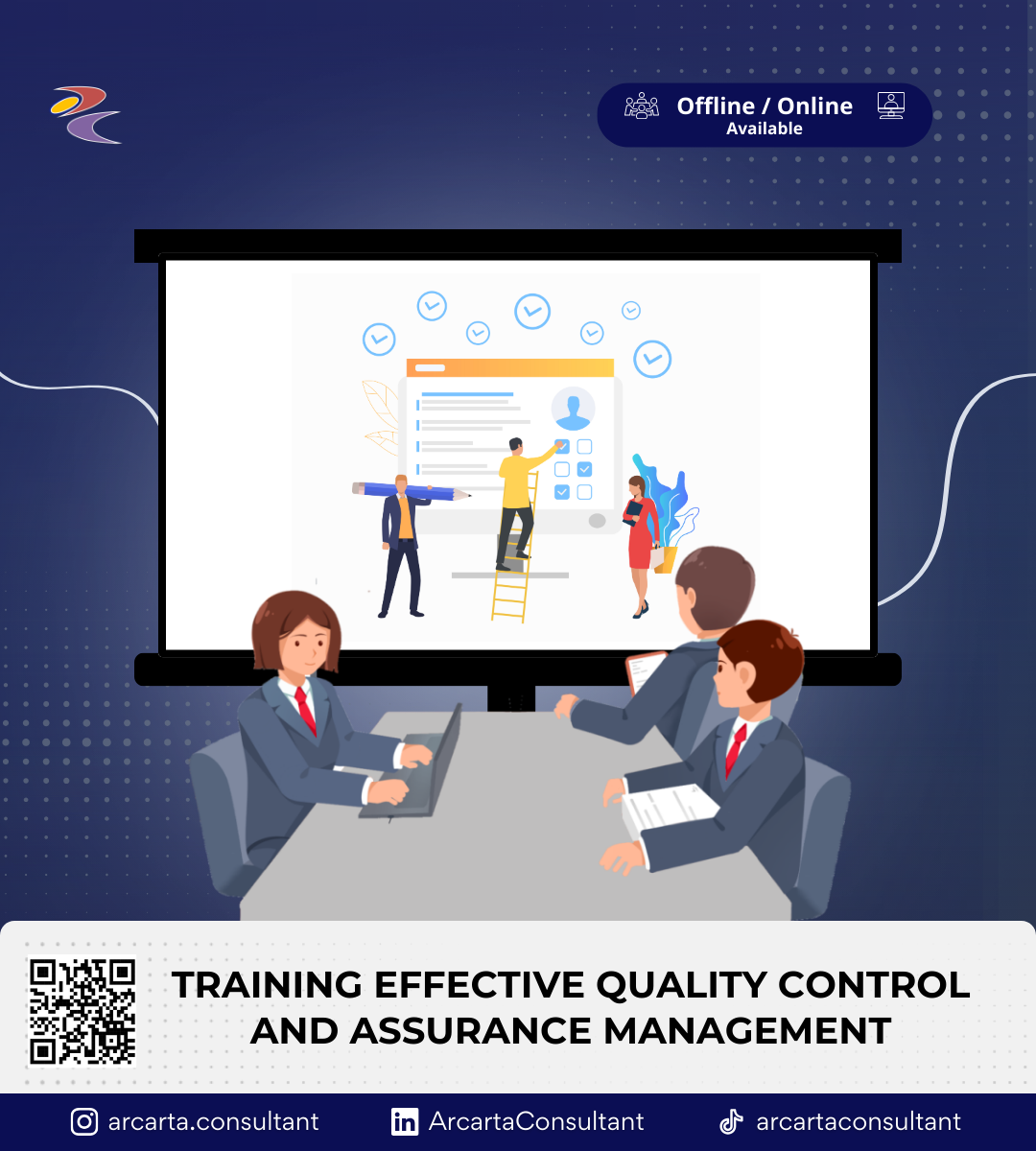 TRAINING EFFECTIVE QUALITY CONTROL AND ASSURANCE MANAGEMENT - Informasi ...