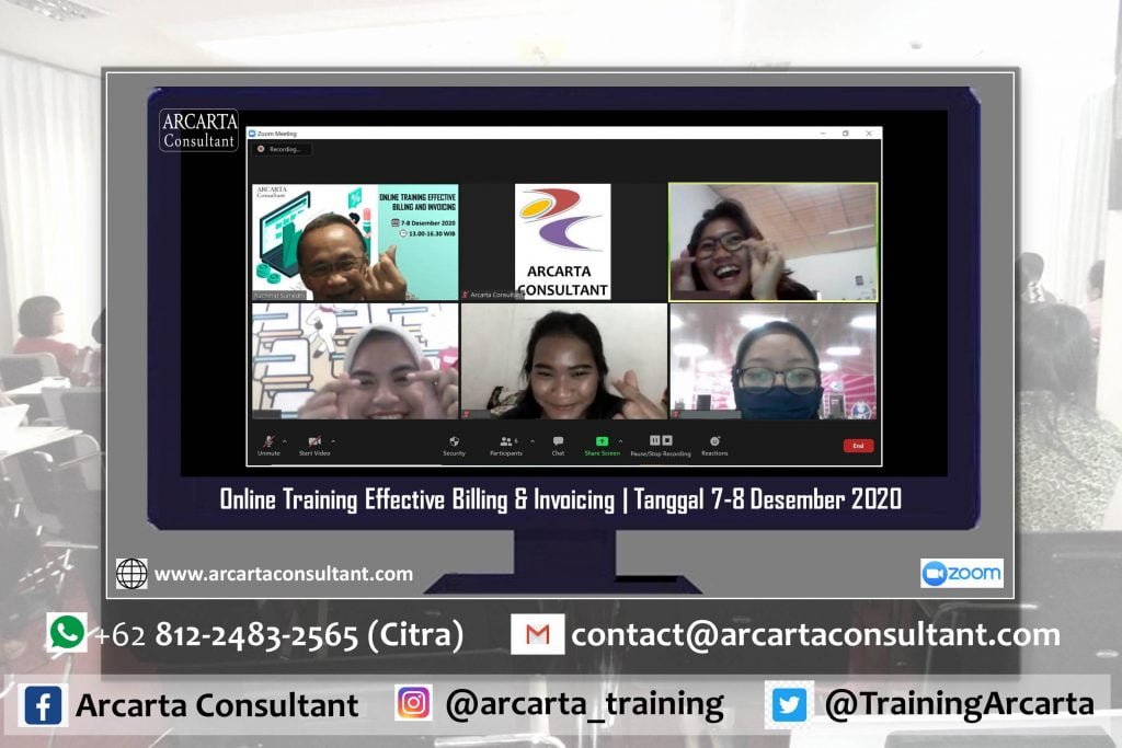 ONLINE TRAINING EFFECTIVE BILLING AND INVOICING - Informasi Training ...