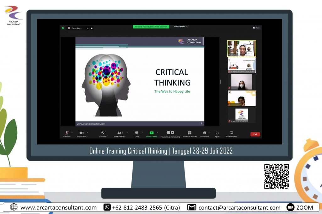 TRAINING CRITICAL THINKING - Informasi Training | Online Training | In House Training | Jadwal ...