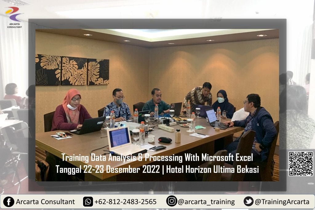 Training Data Analysis And Processing With Microsoft Excel Advanced Informasi Training