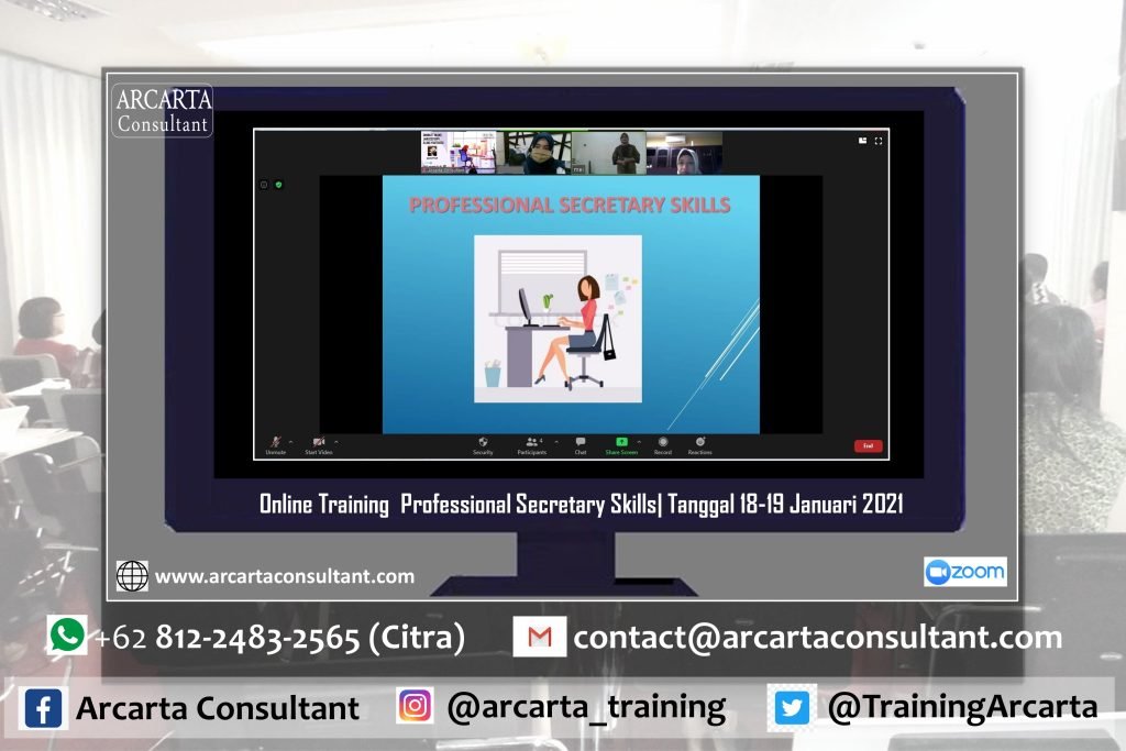 TRAINING PROFESSIONAL SECRETARY SKILLS - Informasi Training | Online ...