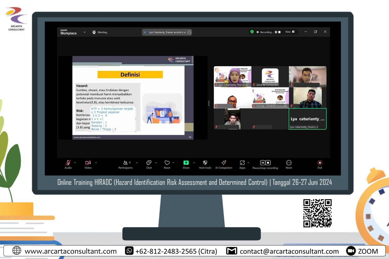 TRAINING HIRADC (HAZARD IDENTIFICATION, RISK ASSESSMENT AND DETERMINED ...