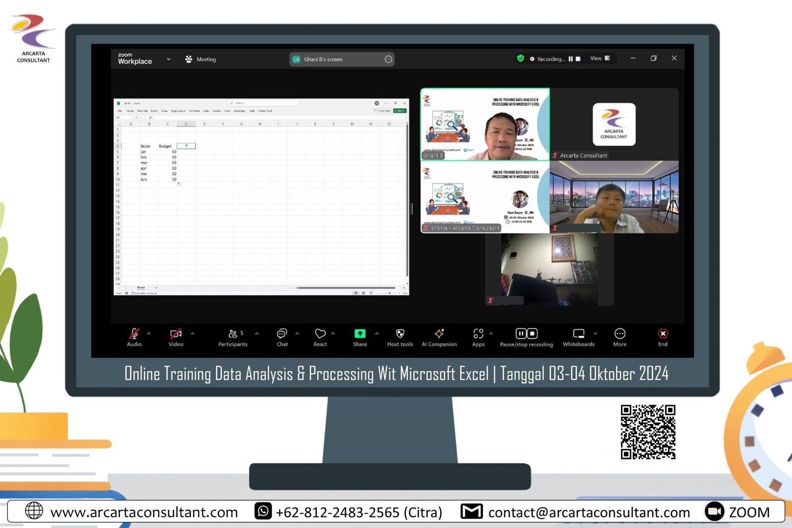 TRAINING DATA ANALYSIS & PROCESSING WITH MICROSOFT EXCEL (Advanced) - Informasi Training ...