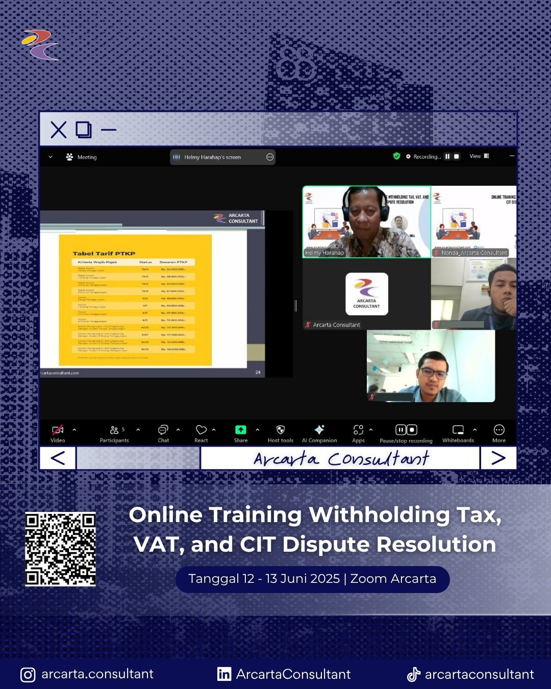 Online Training Withholding Tax, VAT, and CIT Dispute Resolution | PT ...