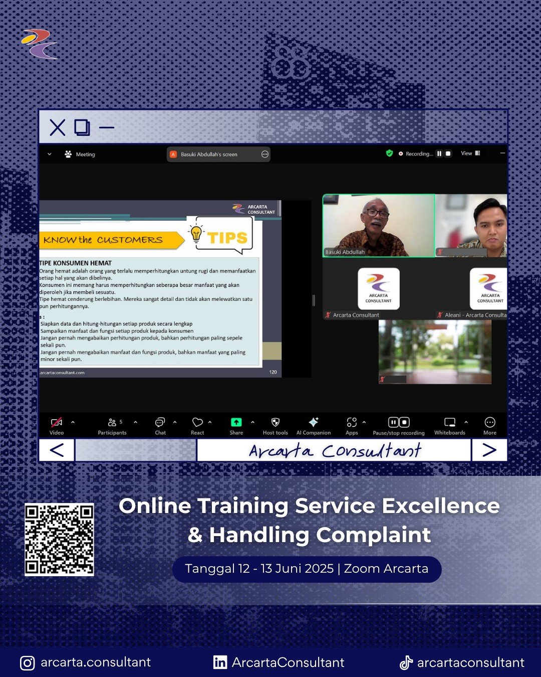 Online Training Service Excellence & Handling Complaint | PT TASPEN (Persero) - Informasi ...